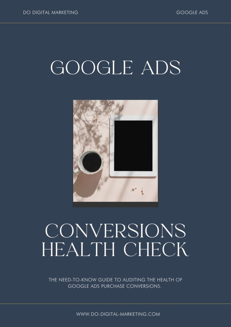 Google Ads Conversions Check List [Free Download] - DO Digital Marketing